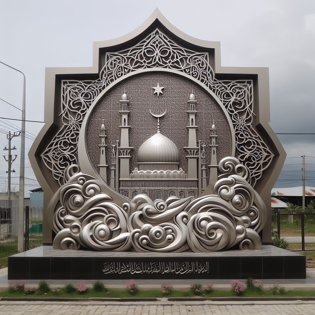 Keunggulan Papan Nama Masjid Stainless - Jasa Pembuatan dan Produksi ...