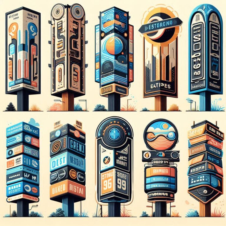 Definisi Pylon Sign - Jasa Pembuatan dan Produksi Billboard di Bekasi